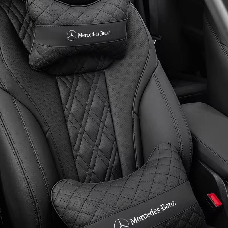 Mercedes Benz Headrest Pillow Etsy