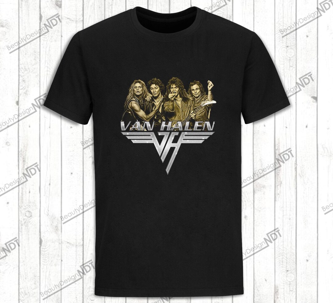 Vintage Van Halen David Lee Roth Alex Van Halen Eddie Van Halen Michael ...