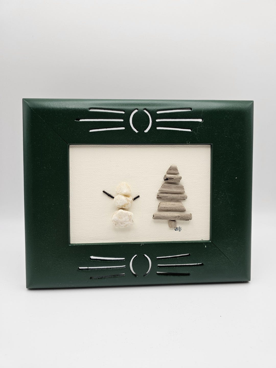 Snow Man From Vermont by His Freshly Trimmed Tree - Etsy