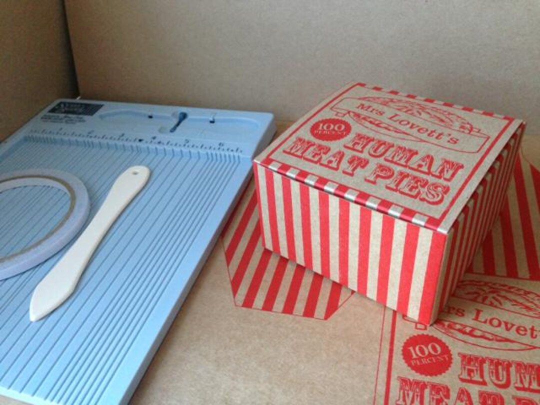 Halloween Invite Meat Pies Box - Etsy