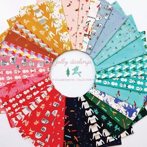 Ruby Star Jolly Darlings Christmas Quilt Kit - Etsy