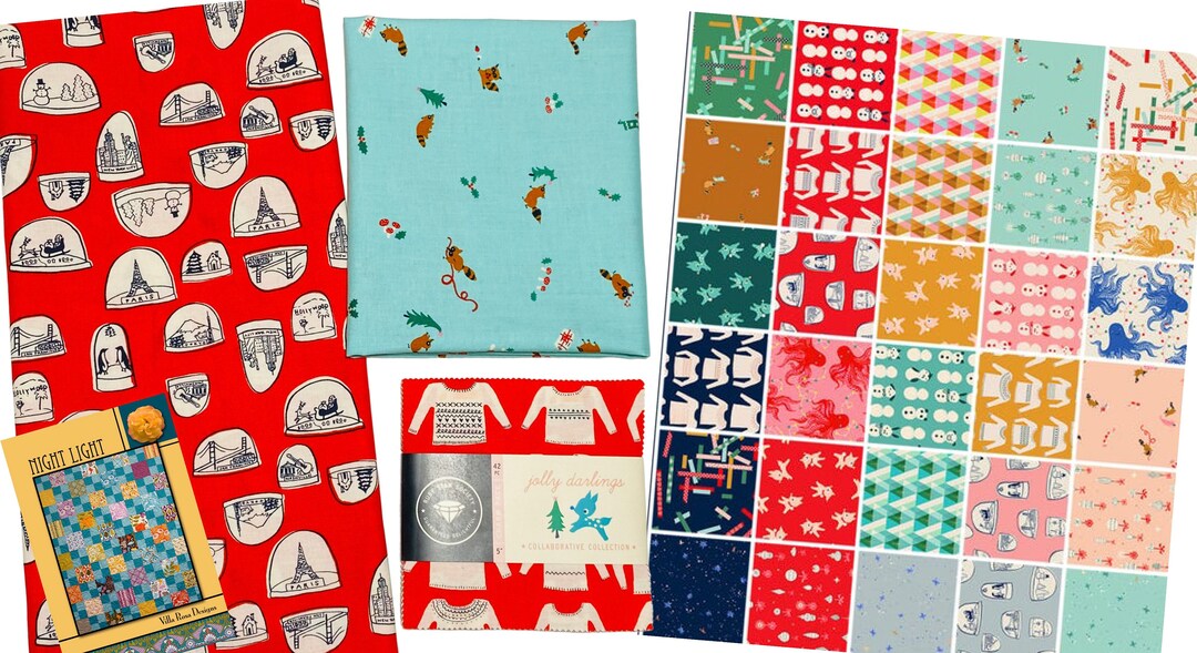 Ruby Star Jolly Darlings Christmas Quilt Kit - Etsy