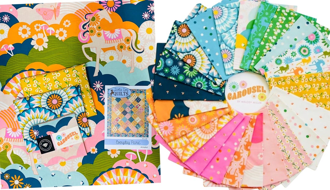 Ruby Star Society Carousel Quilt Kit - Etsy