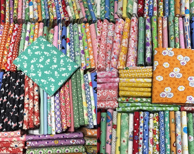 1930's Reproduction Fat Quarters - Etsy