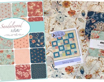 Sandalwood Quilt Kit Same Sky by 3 Sisters for Moda Fabrics KIT44380 ...