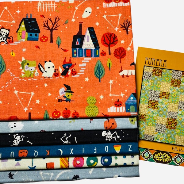 Halloween Quilt Kit - Etsy