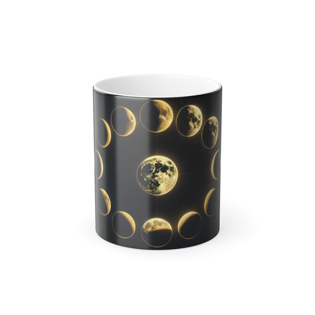 Celestial Moon Color Morphing Mug, 11oz - Etsy