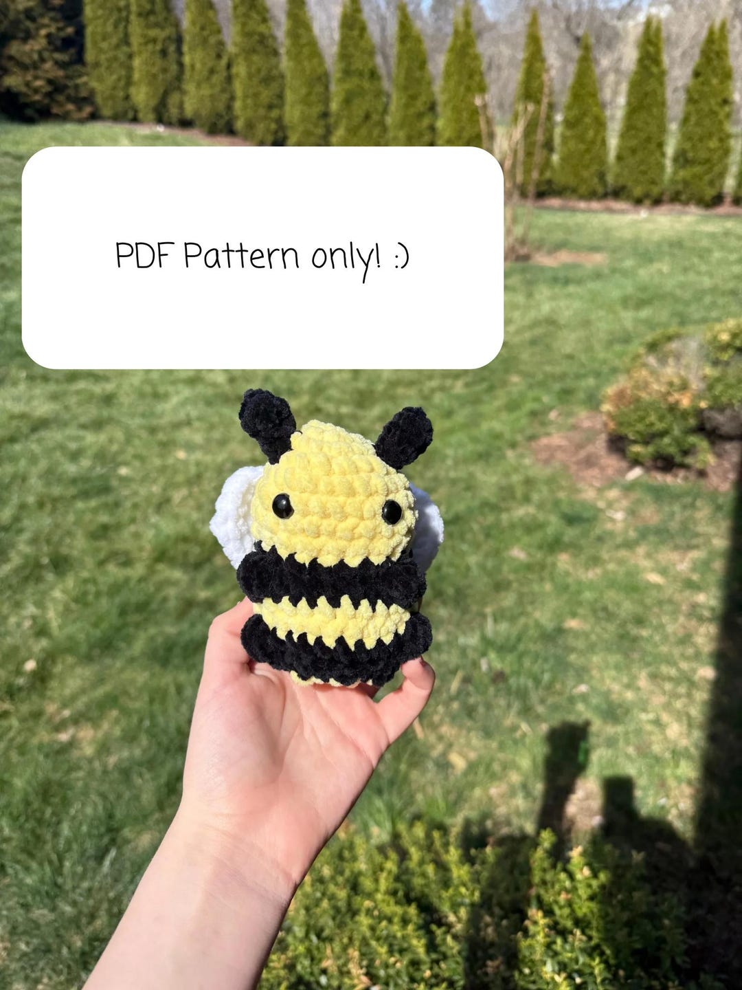 Brent the Bumble Bee Crochet Pattern, Beginner Friendly, Easy to Read ...