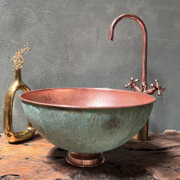 Copper Vessel Sinks - Etsy