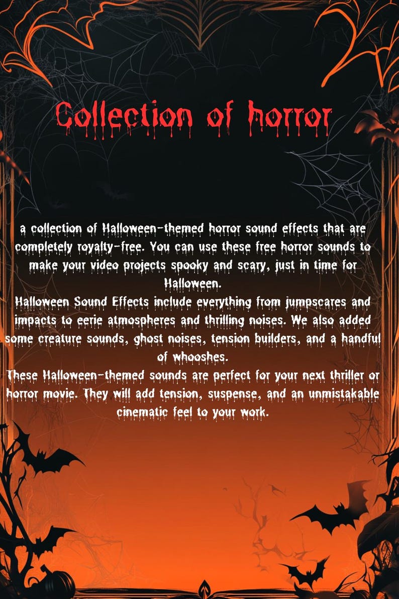 Horror Sound Effects – Creepy Atmospheres, Ghostly Whispers & Scary ...
