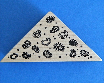 Triangle stamp | Etsy