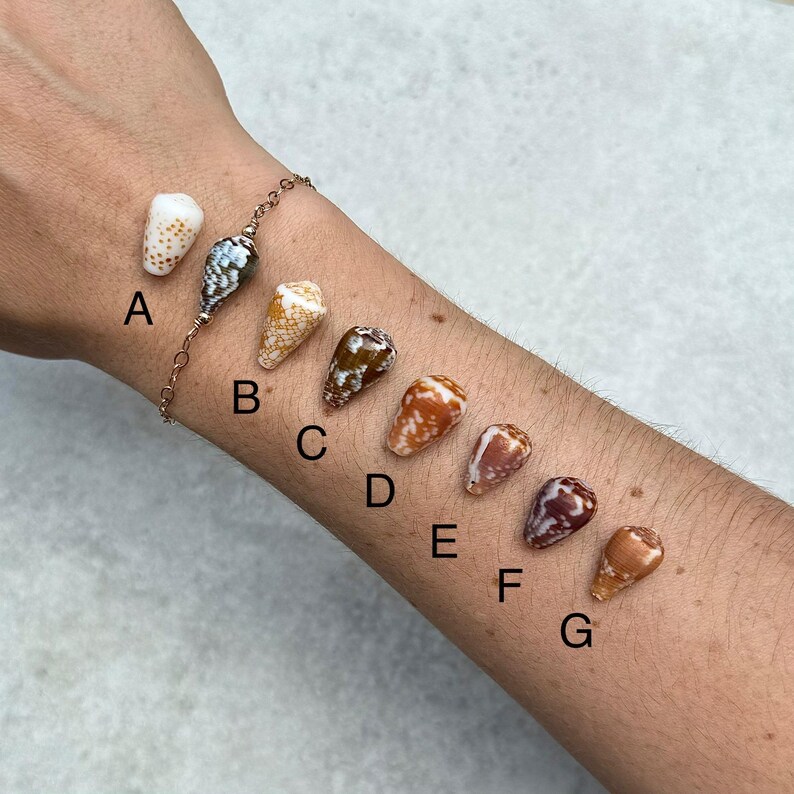 Hawaiian Shell Bracelet, 14k Gold Filled, Sterling Silver, Hawaiian ...