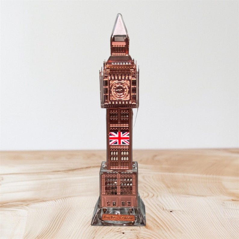 Big Ben Souvenir: London Tower With Clock, Various Colors & Sizes - Etsy