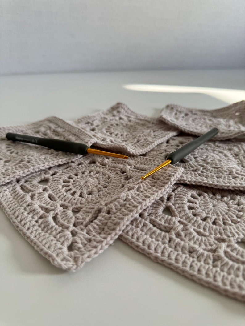Beige Crochet Cardigan Handmade Retro Boho Style Winter Sweater - Etsy