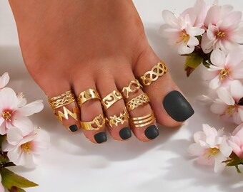 Toe Rings - Etsy UK