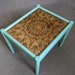 Upcycled Woodburned Pyrography Dotwork Mandala Coffee Table in ...