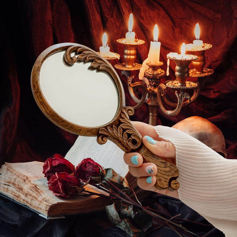 Scrying Mirror - Etsy