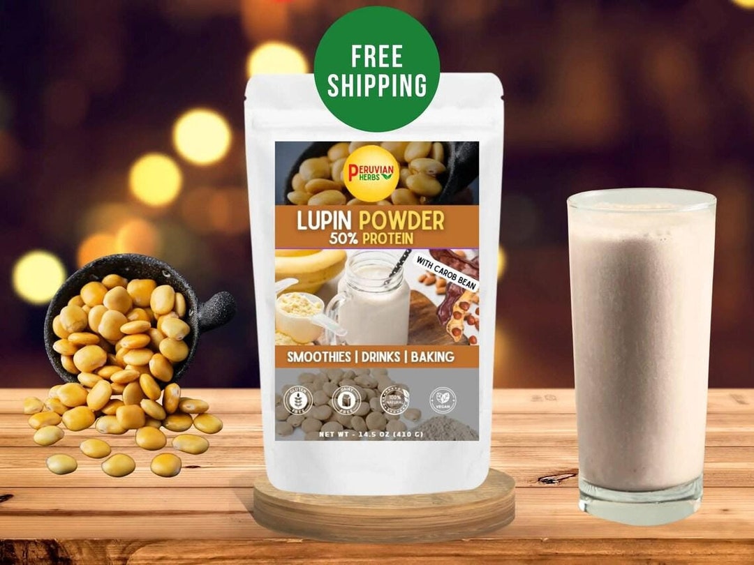 Lupin Protein Powder Free Shipping Andean Origin 55% Protein Vegan ...