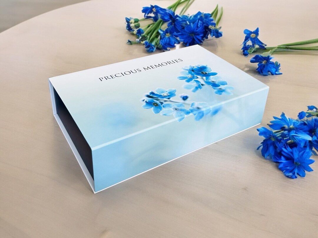 Forget Me Not Memory Box and Matching Bag - Etsy