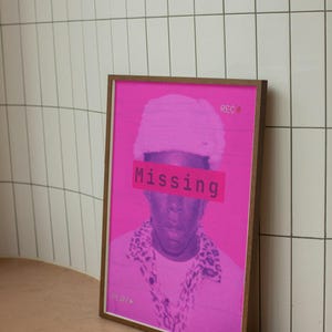 Tyler the Creator Inspired missing Fan Edit Poster Album Print / Artist ...