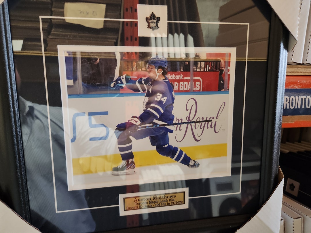 Toronto Maple Leafs Captain Auston Matthews Photo 8x10 Framed - Etsy