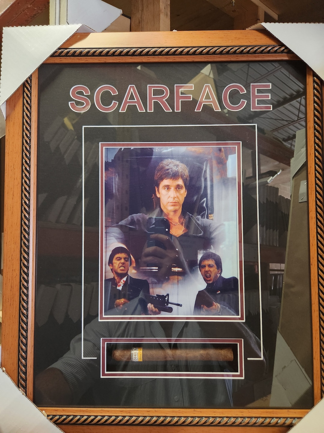 Scarface Cigar Photo Frame Al Pacino - Etsy