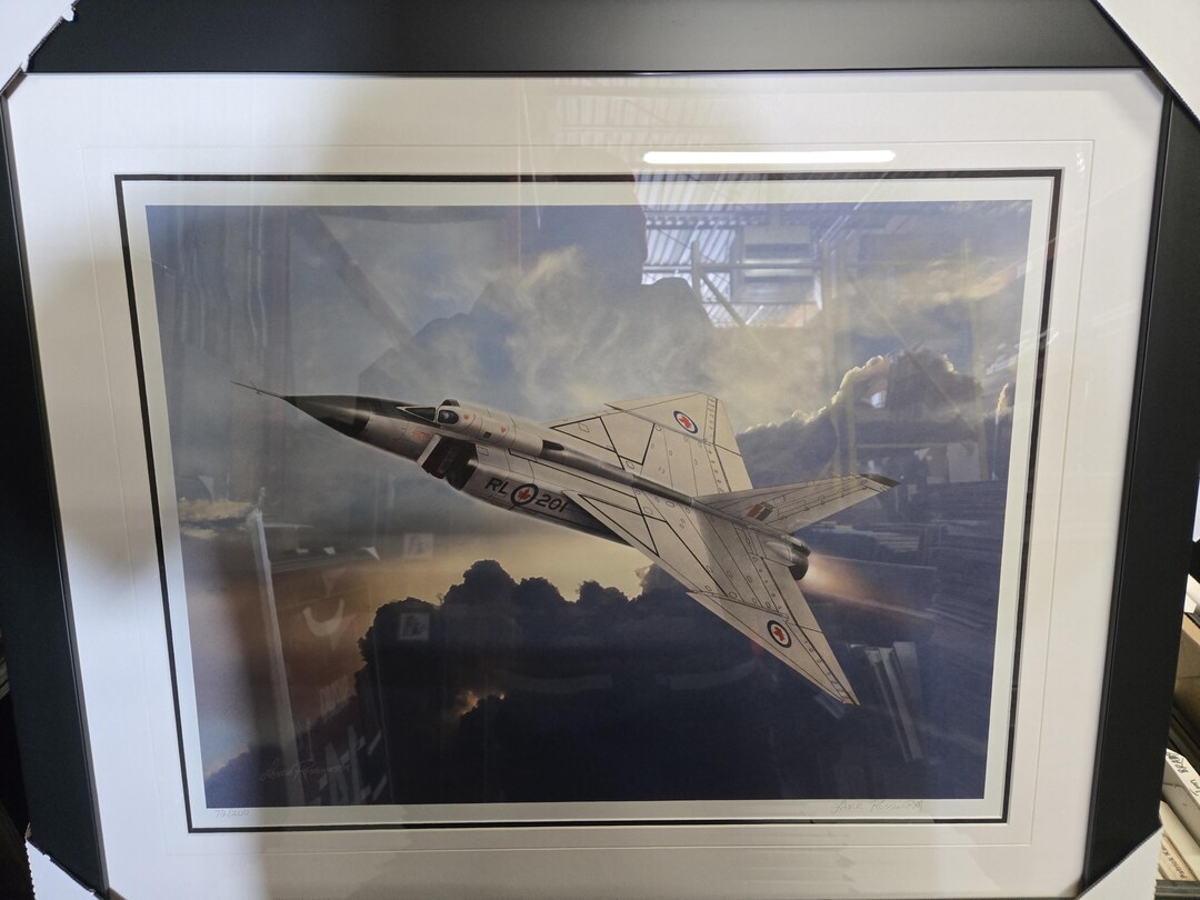 Canadian Military Aviation History Avro Arrow Print Photo Wall Art ...