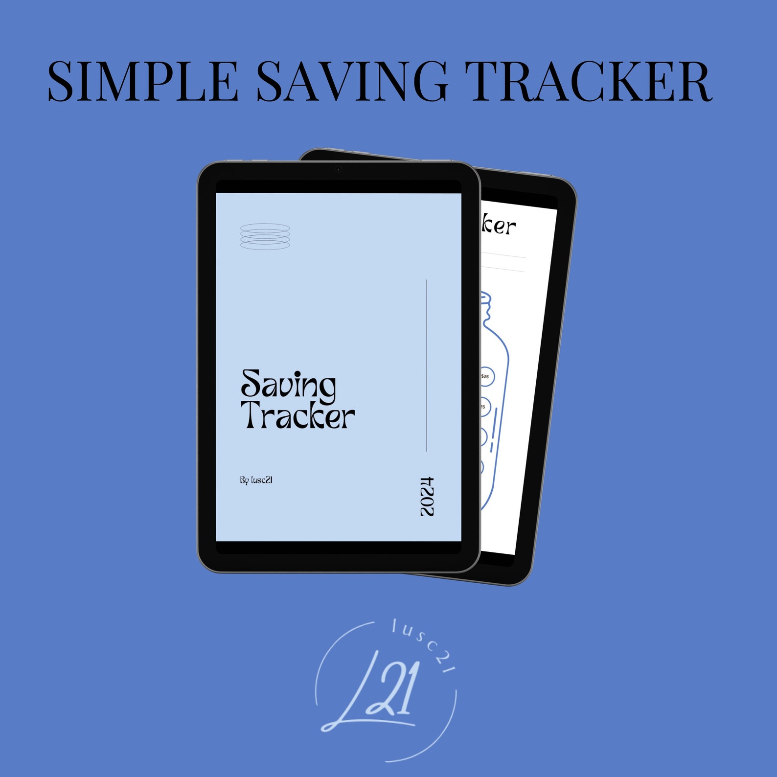 Savings Tracker Printable I Savings Challenge I Money Saving Challenge ...