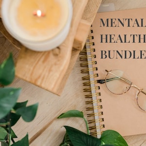 Mental Health Bundle, Mental Health, Wellness, Self Care, Reflection ...