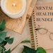 Mental Health Bundle, Mental Health, Wellness, Self Care, Reflection ...