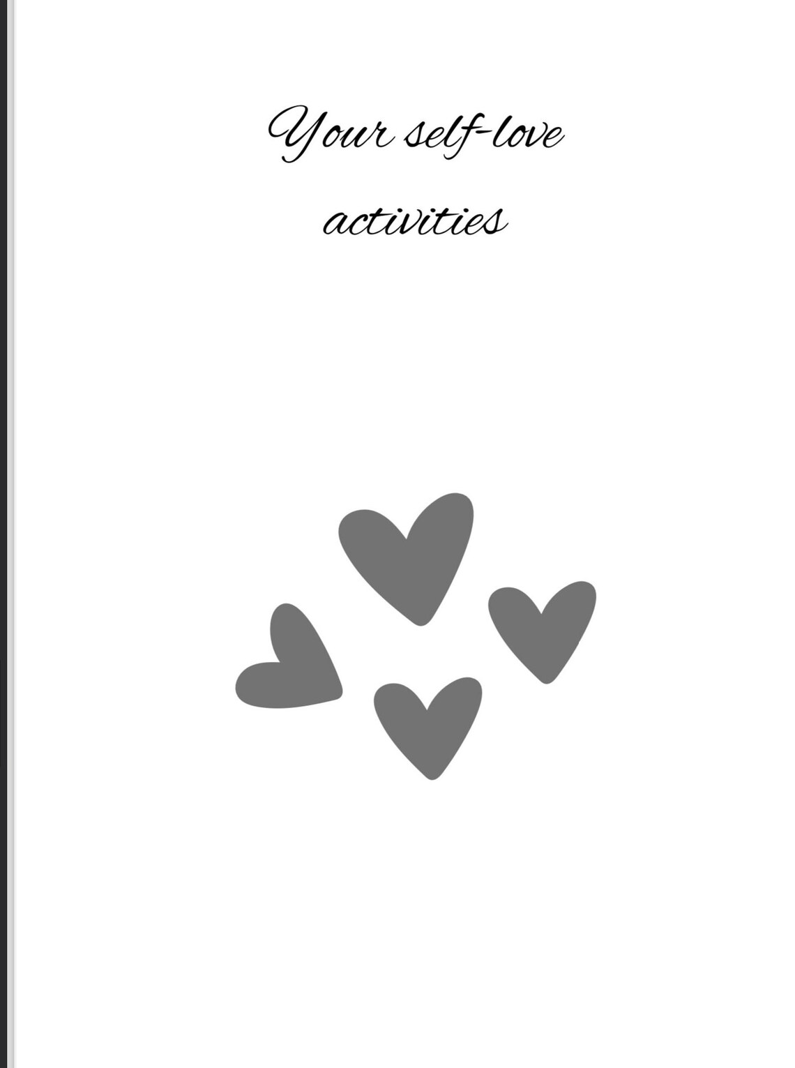Self-love Workbook, Love, Self Care, Wellness, Planners, Organised ...