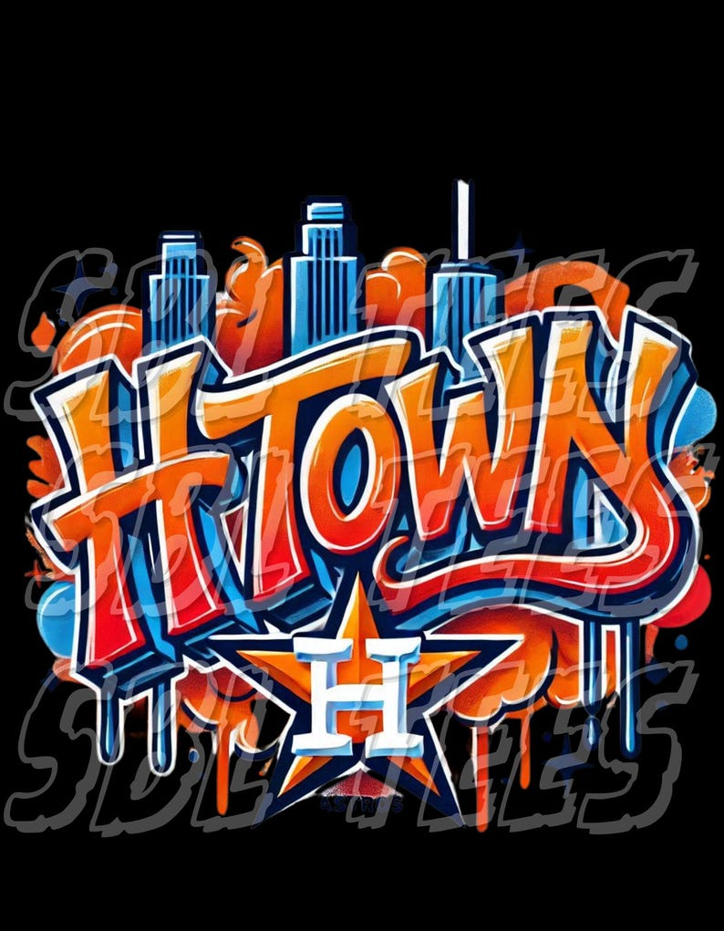 Htown Cartoon T - Etsy