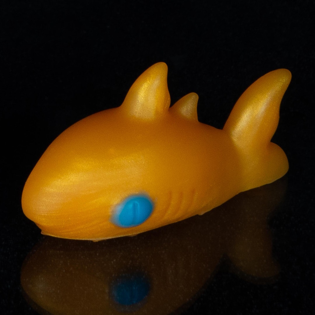 Shelby the Shark - Squishy Fidget Toy - Small - Extra-soft Silicone - Etsy