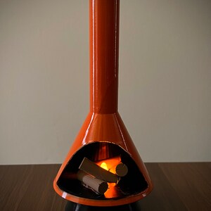 Miniature Mid-century Modern-style LED Fireplace - Etsy