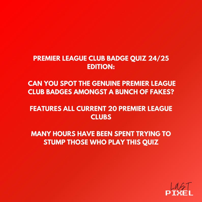 Premier League Quiz Bundle | Football Quiz | Printable Football Quiz ...