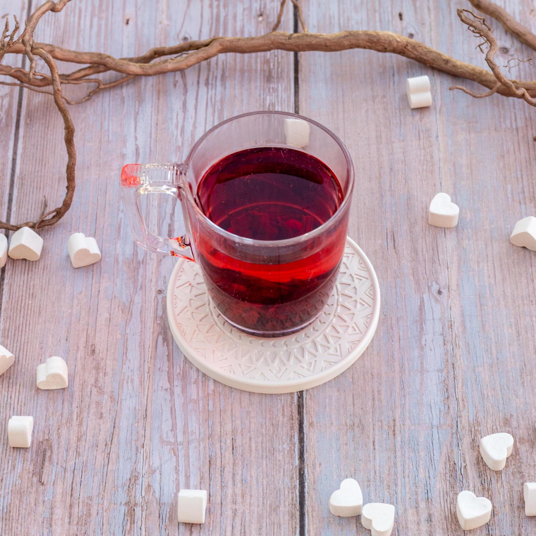 Handcrafted Gypsum Coaster With Mandala Design Ideal for Aromatherapy ...