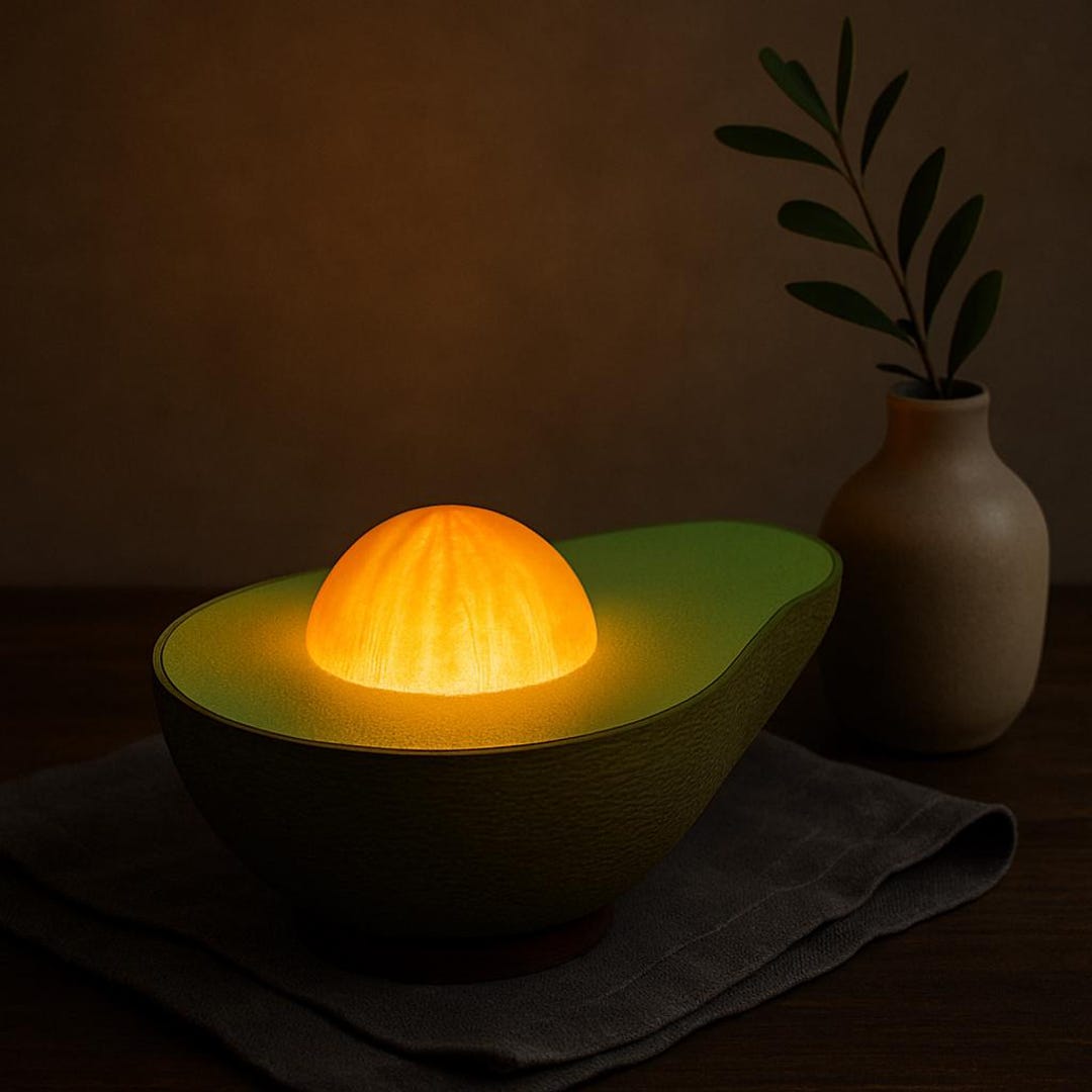 Avocado LED Mood Light – Quirky Usb-powered Gift - Etsy