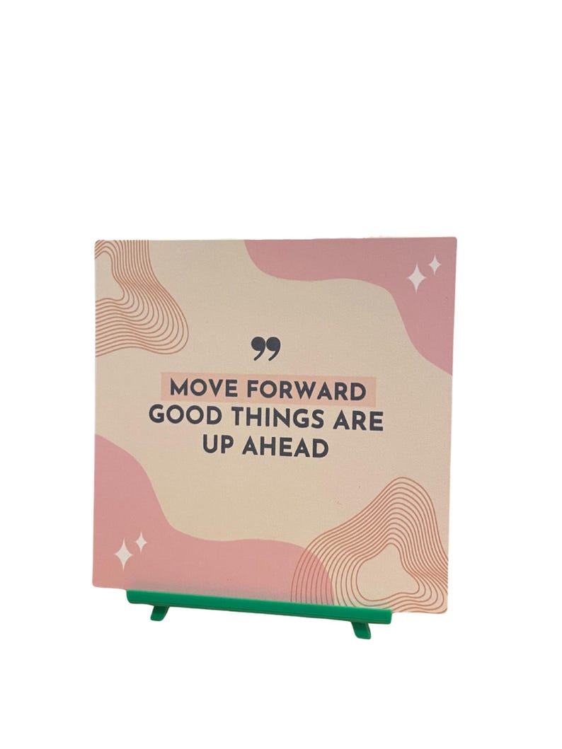 Positive Affirmation Cards With Easel Stand – Inspiring Daily ...