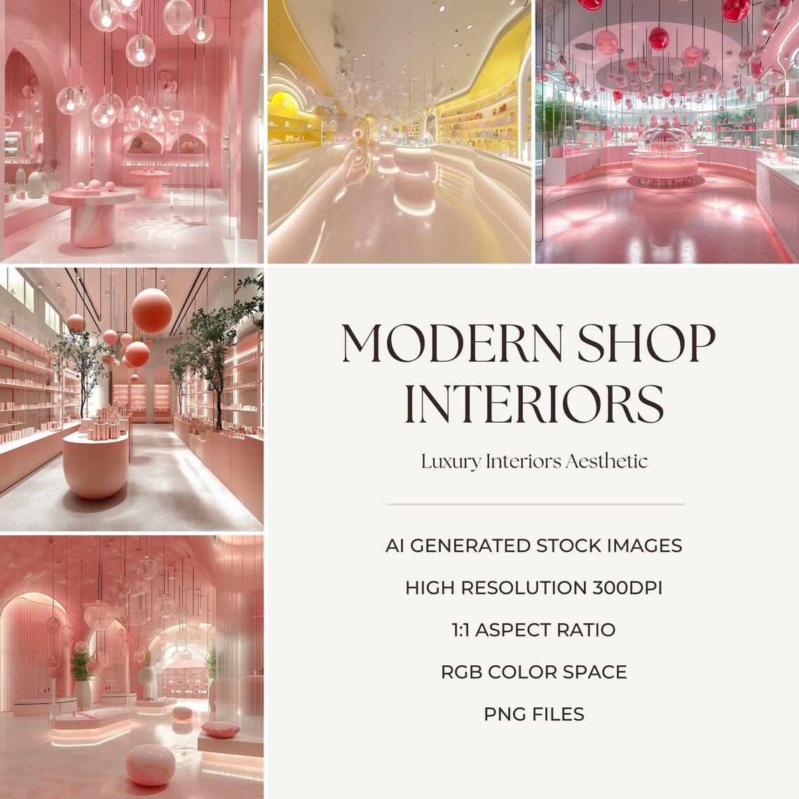 60 Modern Shop Interior Stock Images, Retail Branding & Marketing ...