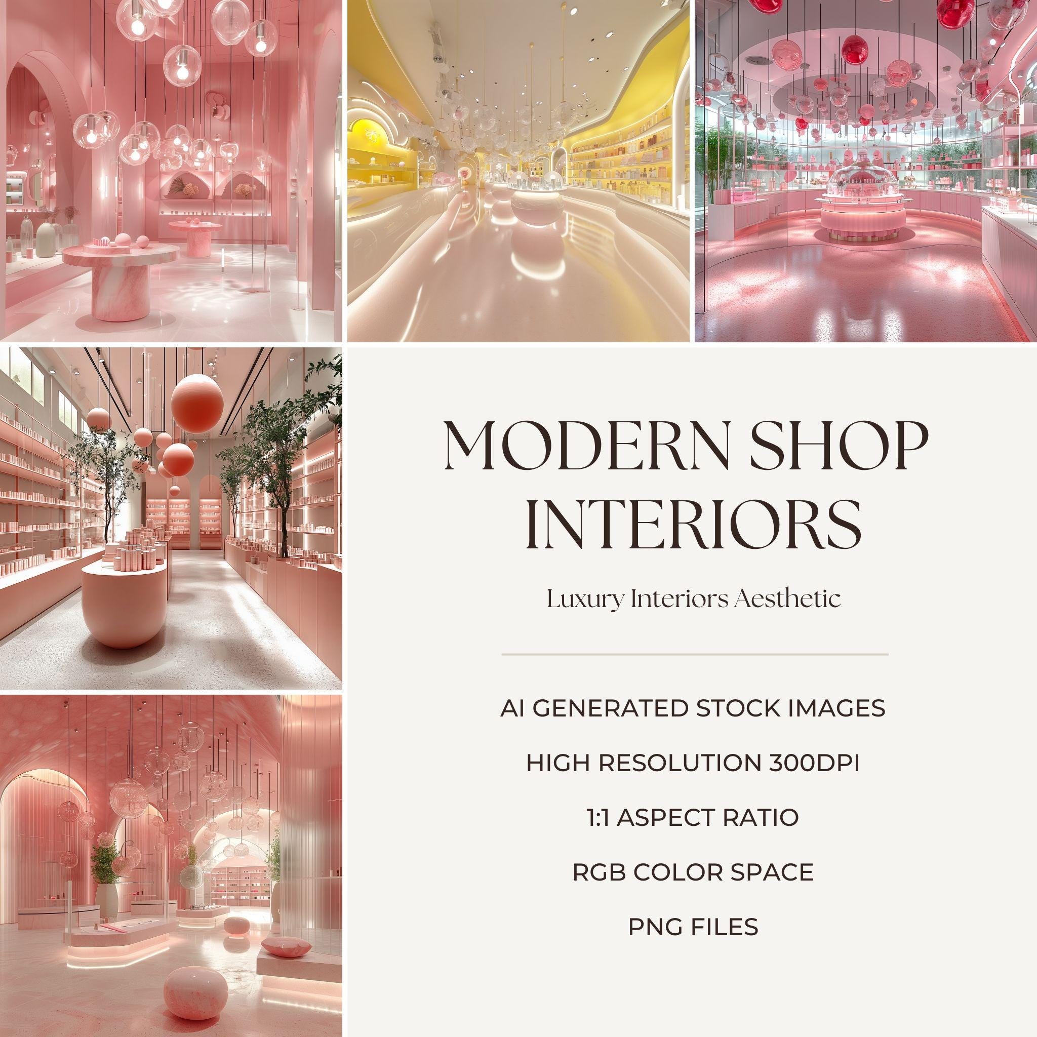 60 Modern Shop Interior Stock Images, Retail Branding & Marketing ...