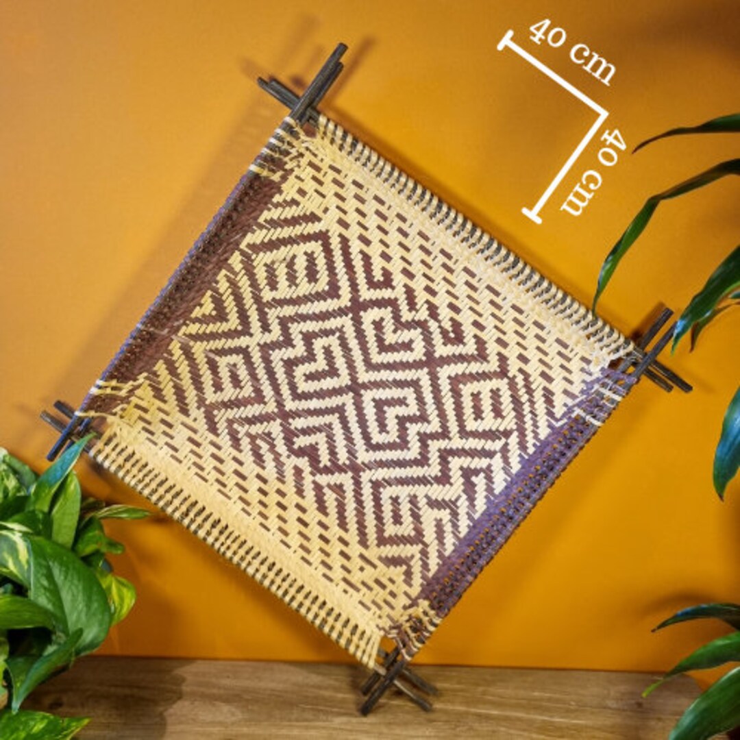 Indigenous Baniwa Ethnic Fruit Basket / Bowl 40 X 40 Cm - Etsy