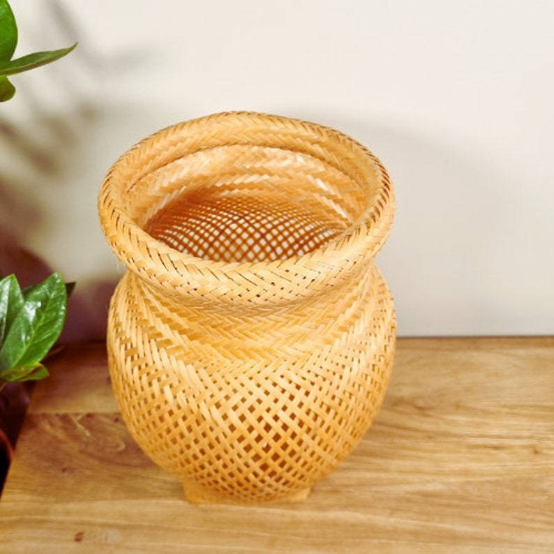 Amazon Indigenous Jug Basket Etnia Baniwa 30cm - Etsy
