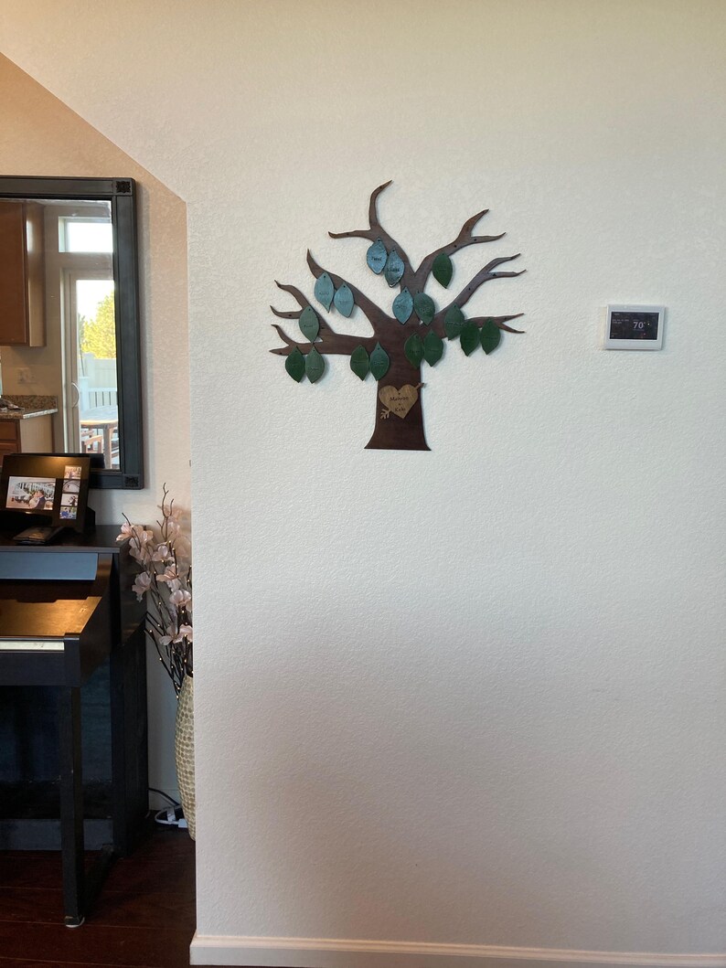 Custom Family Tree for Becca - Etsy