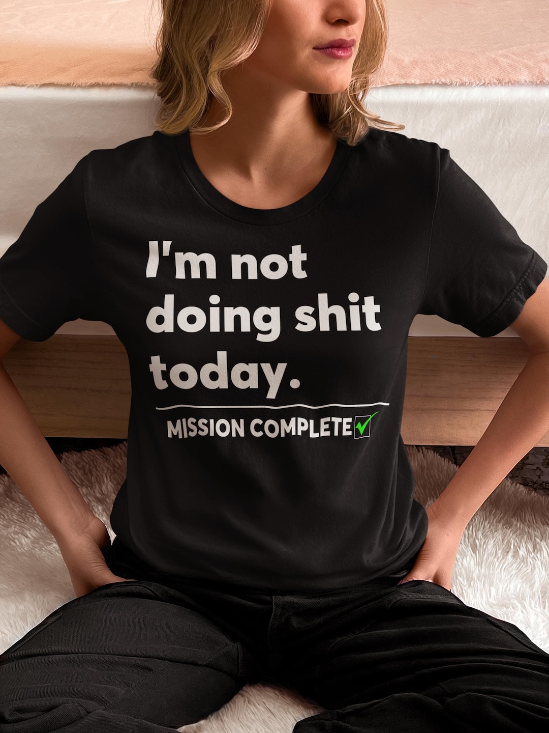 I'm Not Doing Shit Today Shirt Funny Sayings Shirt Funny Shirt Funny ...