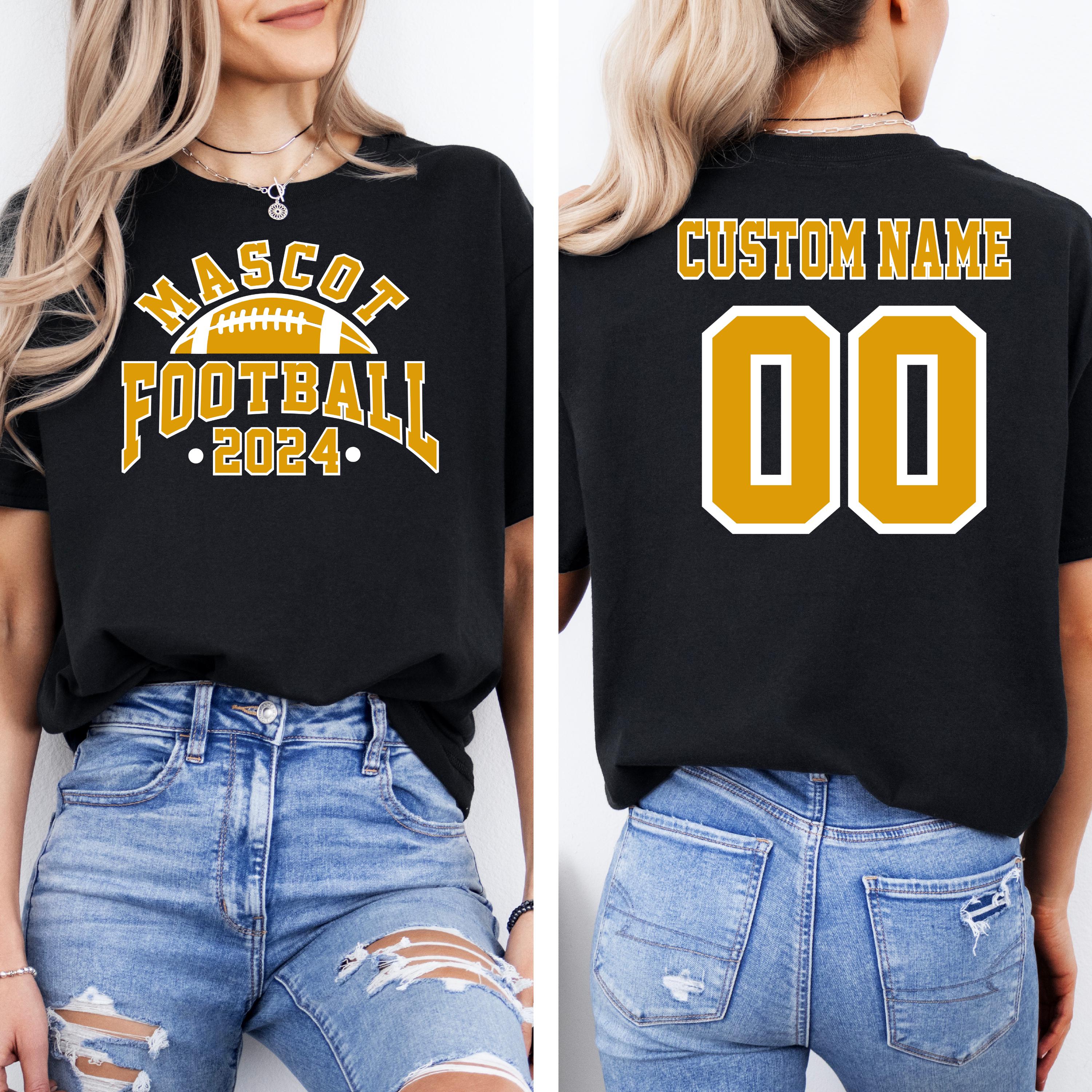 Custom Football Shirt Custom Football Mom Shirt Personalized Football ...