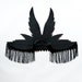 Black Lace Masquerade Mask: Venetian Dance Mask With Fringe - Etsy