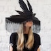 Black Lace Masquerade Mask: Venetian Dance Mask With Fringe - Etsy