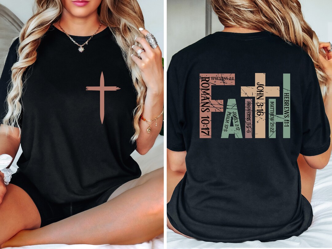Retro Christian Shirt, Religious Shirt, Bible Verse Shirt,retro Faith ...