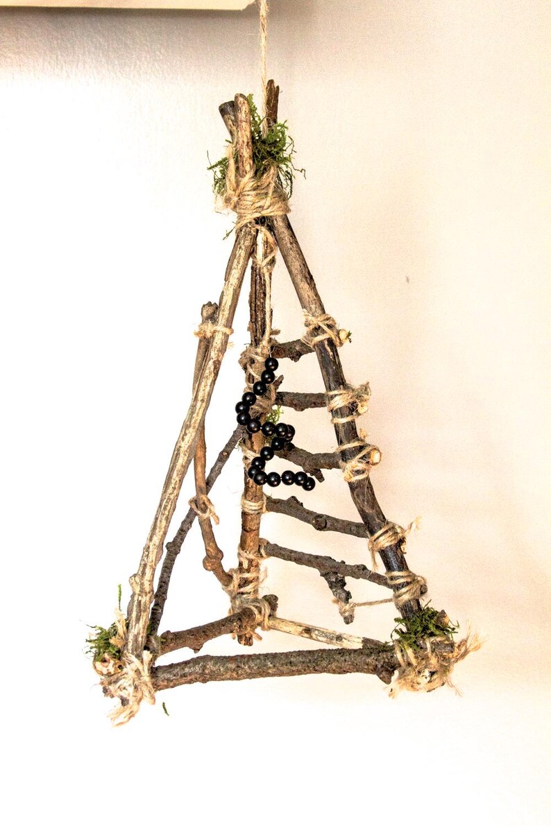 Devil Trap (bird Trap) Totem Obsidian - Etsy