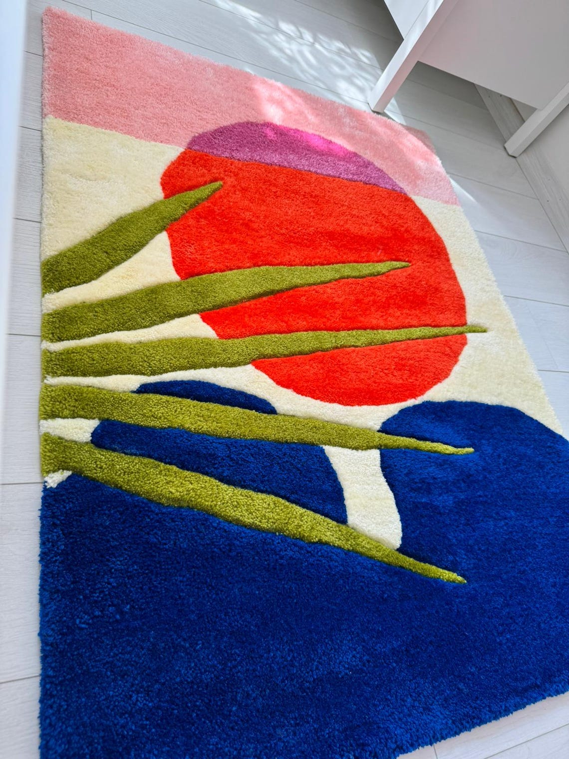 Handmade Rugs for Bedroom and Living Room Aesthetic, Special Home ...